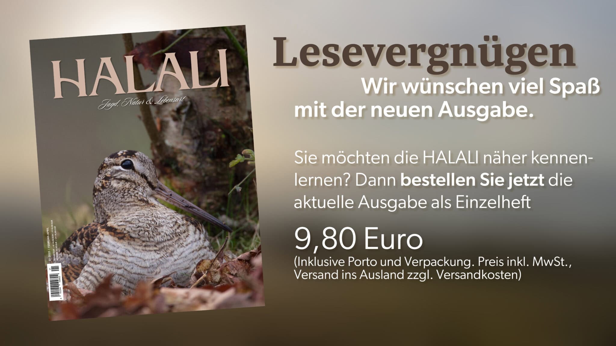 HALALI – Jagd, Natur & Lebensart